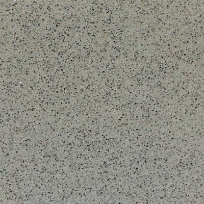 Cina Superficie artificiale grigia del solido delle mattonelle di pavimentazione della cima di vanità del controsoffitto della lastra della pietra del quarzo C34 per il bagno della cucina in vendita
