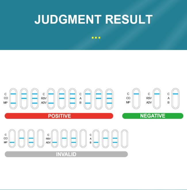 Test kit results interpretation guide