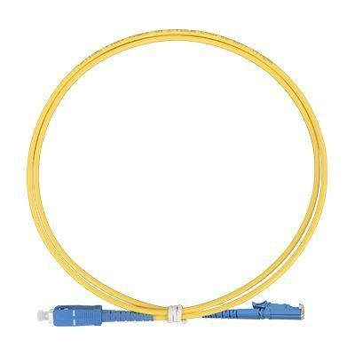 Cina E2000 a SC Fibra ottica patch cord per Telecom/Rete SM/MM bassa perdita alta resistenza alla trazione personalizzabile in vendita