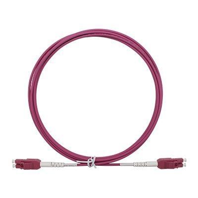 Cina LC Multimode MM OM4 Cavo ottico Jumper Switch Polarità Uniboot Color viola in vendita