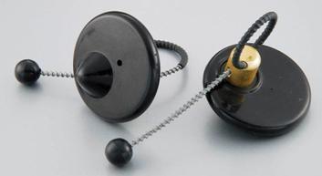 China El HDPE/las etiquetas 8.2MHZ de la seguridad del PE/del PVC EAS modificó la cerradura del gancho para requisitos particulares de la exhibición de la seguridad en venta