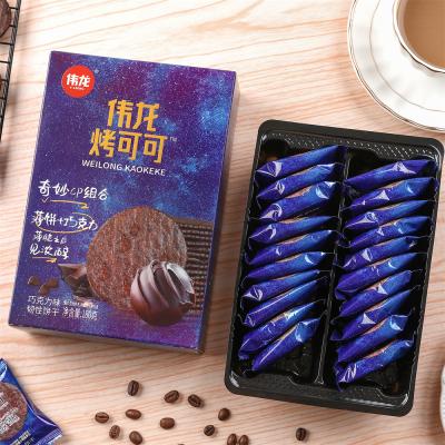 Natural Chocolate Chips Toasted Cocoa Flavor Crisp Biscuit Biscuit Factory Wholesale