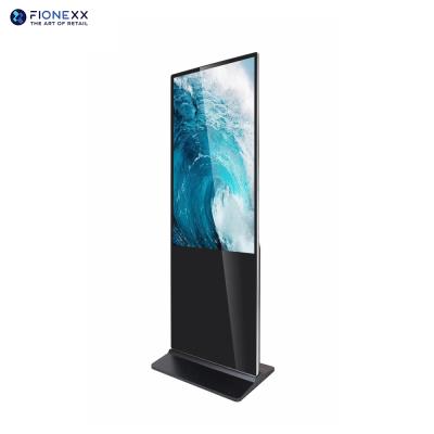 China Floor Standing Vertical Interactive Digital Signage Totem LCD TV Touch Screens Kiosk for sale
