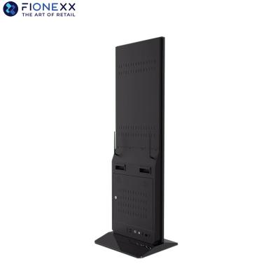 China Display digital interior de 32 polegadas Totem Sinalização digital de pé livre 350cd/m2 à venda