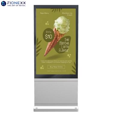 China FIONEXX 86 Digital Signage External Digital Advertising Screens WiFi  Network for sale