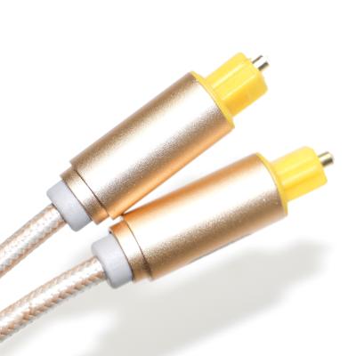 중국 사운드바 1.8M 2.4M 3M용 OD4.0 꼰 Toslink 디지털 케이블 플라스틱 쉘 커넥터 판매용