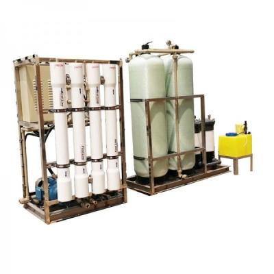 Cina Sistema di depurazione delle acque ISO9001 380V/50Hz 8.5KW del sale 800LPH in vendita