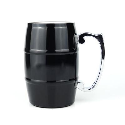 Cina Tazza da caffè portatile di viaggio 16oz di acciaio inossidabile con una maniglia in vendita