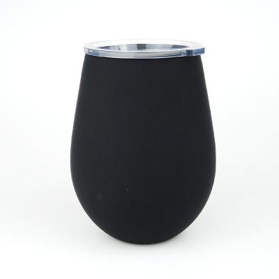 Cina Il nero doppio Matte Stainless Steel della tazza da caffè di vuoto del coperchio della guarnizione in vendita