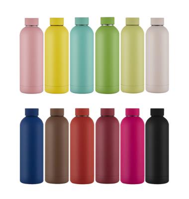 Cina Double Wall 18/8 Stainless Steel Water Bottle Small Mouth Keep Cold And Hot in vendita