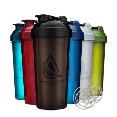 Cina Promotional Custom Logo BPA Free Plastic Fitness Shaker Bottles in vendita