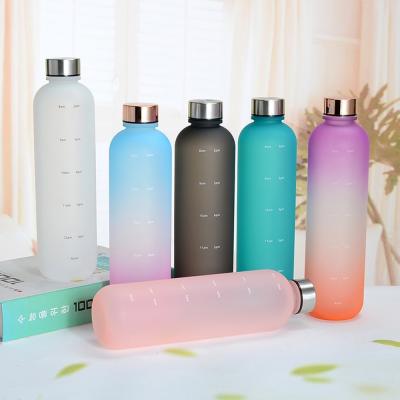 Cina Leakproof Outdoor 32oz 1000ml Gym Sports Drink Bottles BPA Free Plastic Bottles in vendita