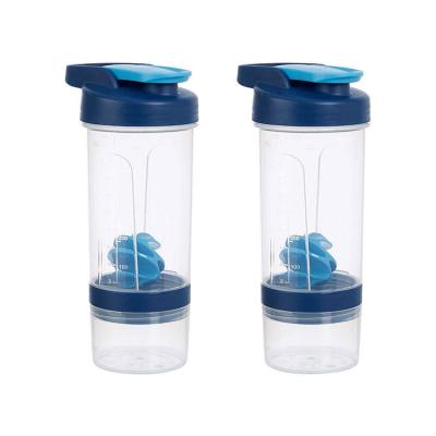 Cina 20Ounce Custom Sports Gym Fitness Plastic Shaker Bottles in vendita