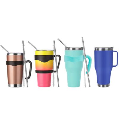 Cina Chiavetta a doppia parete Cup Handle di acciaio inossidabile 20OZ in vendita