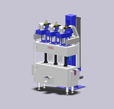 China Adjustable Degassing Time Box Type In-line Rotary Degassing Unit for High Temperature Applications for sale