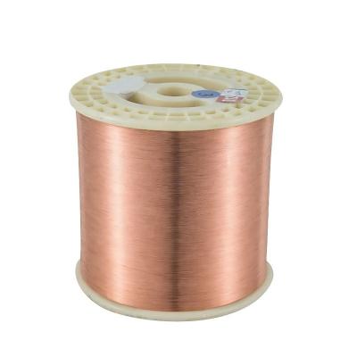 Cina 0.8mm filo di rame per il cavo dal diametro effettivo 0.18-5.50mm CCA rame placcato alluminio in vendita