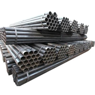 Cina JIS A53 tubo in acciaio al carbonio 6 metri tubo saldato ERW tubo di ferro tubo rotondo 10 mm 13 mm in vendita