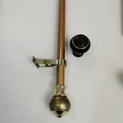 Cina Asta della tenda regolabile 10mm in lega di zinco di 0.35mm in vendita