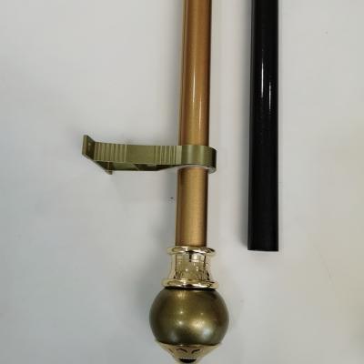 China 0.4mm Zinklegering 6,7 Meter Flexibel Gordijnpool Te koop