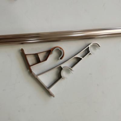 China Anodização cinzelando a cortina galvanizada 0.45mm Rod da tubulação do escritório à venda