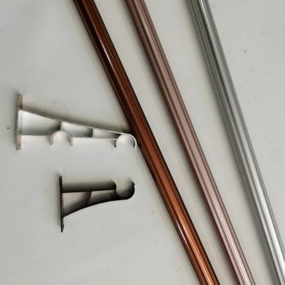 China cortina galvanizada 0.45mm industrial Rod da tubulação de 28mm à venda