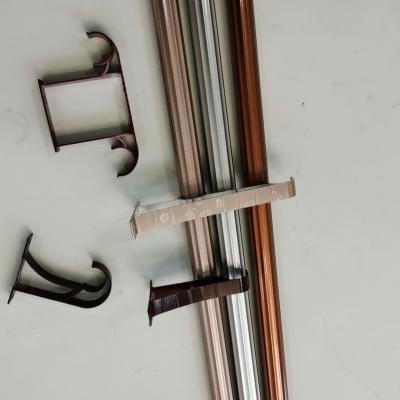 China 6,3 medidores de estilo simples cortina Rod da tubulação do metal de 22 polegadas à venda