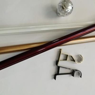 China 6,7 medidores de cortina Rod preta 0.7mm longa liga de zinco à venda