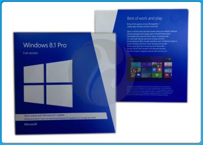 Chine 32 paquet Retailbox de Microsoft Windows 8,1 de version de bit du bit 64 pleins pro à vendre