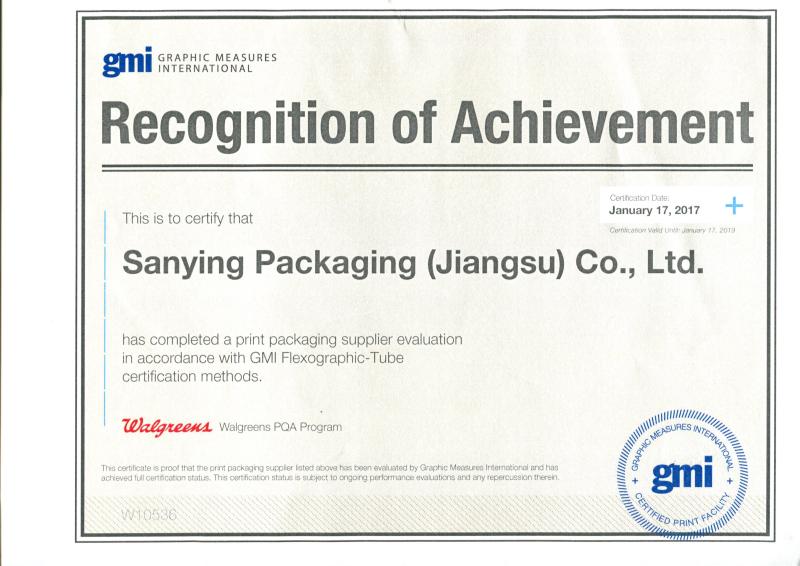 GMI - San Ying Packaging(Jiang Su)CO.,LTD (Shanghai SanYing Packaging Material Co.,Ltd.)