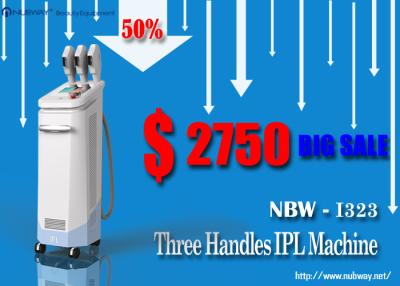 Cina Macchine del laser dell'attrezzatura/IPL di bellezza di IPL per la lentiggine che imbianca, pelle - imbiancando in vendita