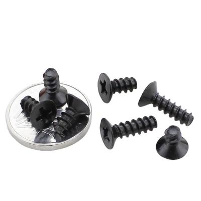 中国 Copper plated Stainless Steel Bolt countersunk head electronic precision micro screw mobile phone screw phillips head 販売のため