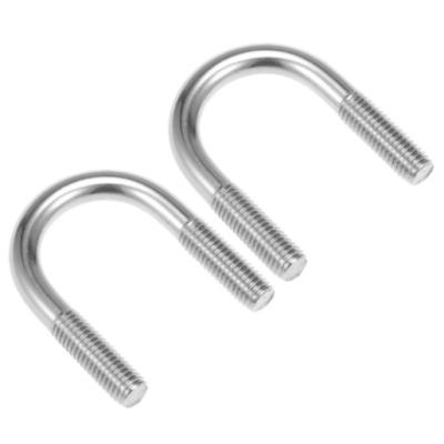 中国 M4 M8 M12 Stainless Steel Bolt u bolt galvanized u bolt clamp with nut and washer for trucks u-bolt pipe clamp 販売のため