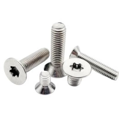 中国 M2 M8 Stainless Steel Bolt safety torx screw countersunk flat head torx screw bolt button torx screw 販売のため