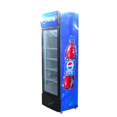 Cina Raffreddamento diretto della bevanda 290L del singolo della porta refrigeratore elettrico dell'esposizione in vendita