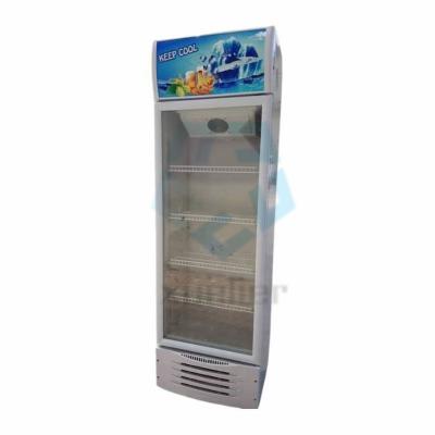 China Commerciële van de de deurventilator van de glas koude drank enige koel de vertoningsdiepvriezer Te koop