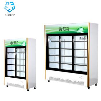 Cina Frigorifero refrigerato 768L dell'esposizione del portello scorrevole del vino in vendita