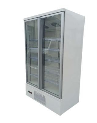 Cina La serie bianca dell'aria della doppia porta ha raffreddato le facilità senza gelo della refrigerazione esposizione l'armadietto in vendita