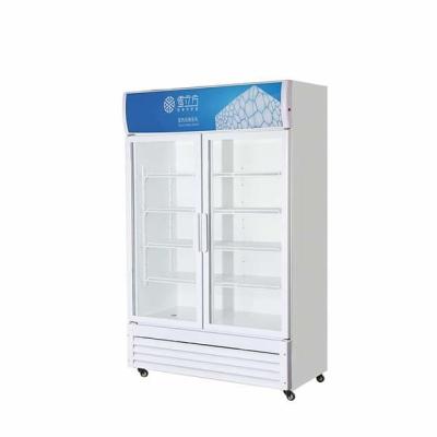 Cina L'aria superiore dell'unità dell'armadietto di esposizione della bevanda ha raffreddato la conservazione fresca di serie blu della refrigerazione in vendita
