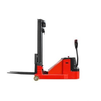 Cina impilatore elettrico del pallet del contrappeso di 0.9T Walkie con il caricatore astuto in vendita
