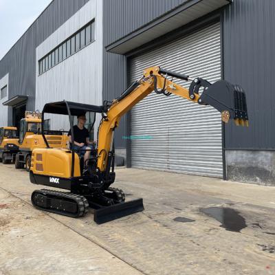 Cina Mini Crawler Digger elettrico idraulico giardino Digger With Cabin del CINGOLO da 2,2 tonnellate in vendita