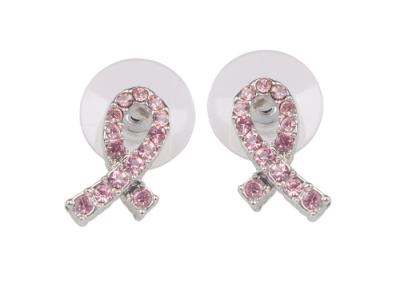 Cina Bigiotteria rosa Cilp del diamante sui modelli su misura orecchini del perno in vendita
