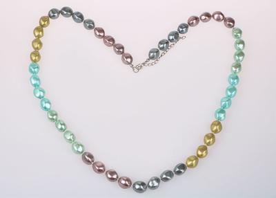 Cina Multi grandi gioielli colorati della collana barrocco della perla per l'anniversario/impegno in vendita