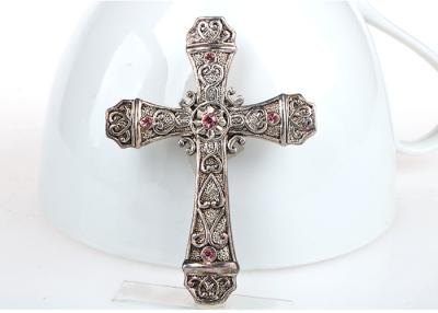 Cina Oggetto d'antiquariato rosa trasversale del diamante dei perni e delle fibule della bigiotteria delle donne in vendita