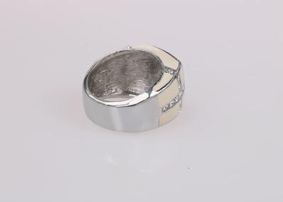 Cina Anelli quadrati d'annata di Jewerly del costume di Enamal con il diamante per modo delle donne in vendita