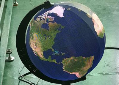 Chine La haute définition polychrome d'intérieur de diamètre du globe 0.5m de LED de l'écran flexible P1.9 RVB SMD de boule à vendre