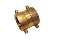 Quality Anti Corrosive Brass Fire Fighting Coupling Reducer Connector 1-1/2 Inch CW614N DIN standard for sale