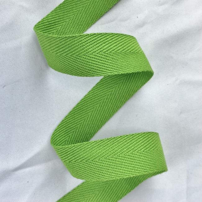 Webbing application in backpack straps