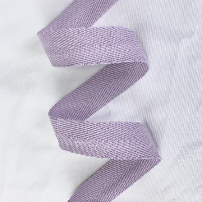 Handbag strap made from herringbone webbing
