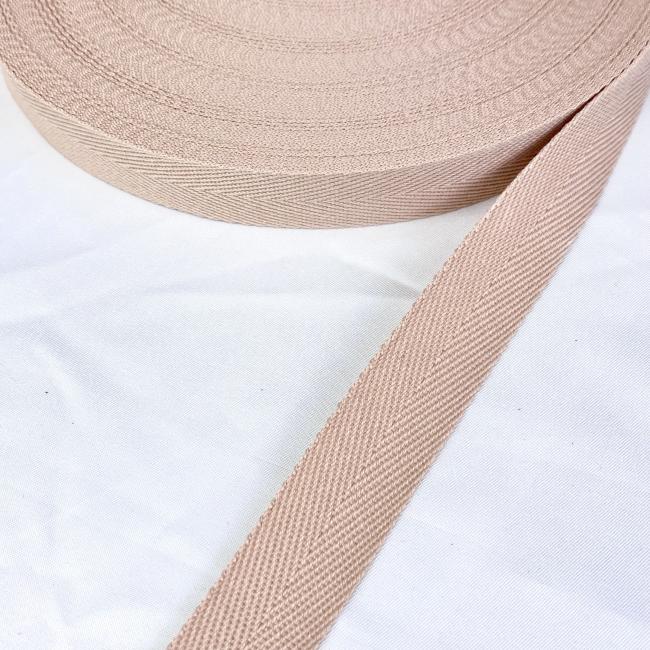 Webbing roll showing manufacturing quality