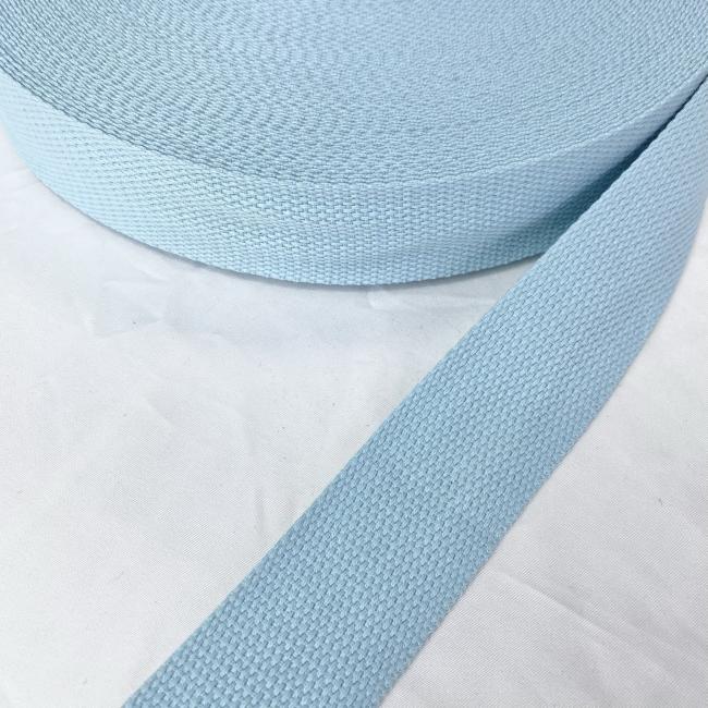 Soft polyester-cotton webbing belt product view
